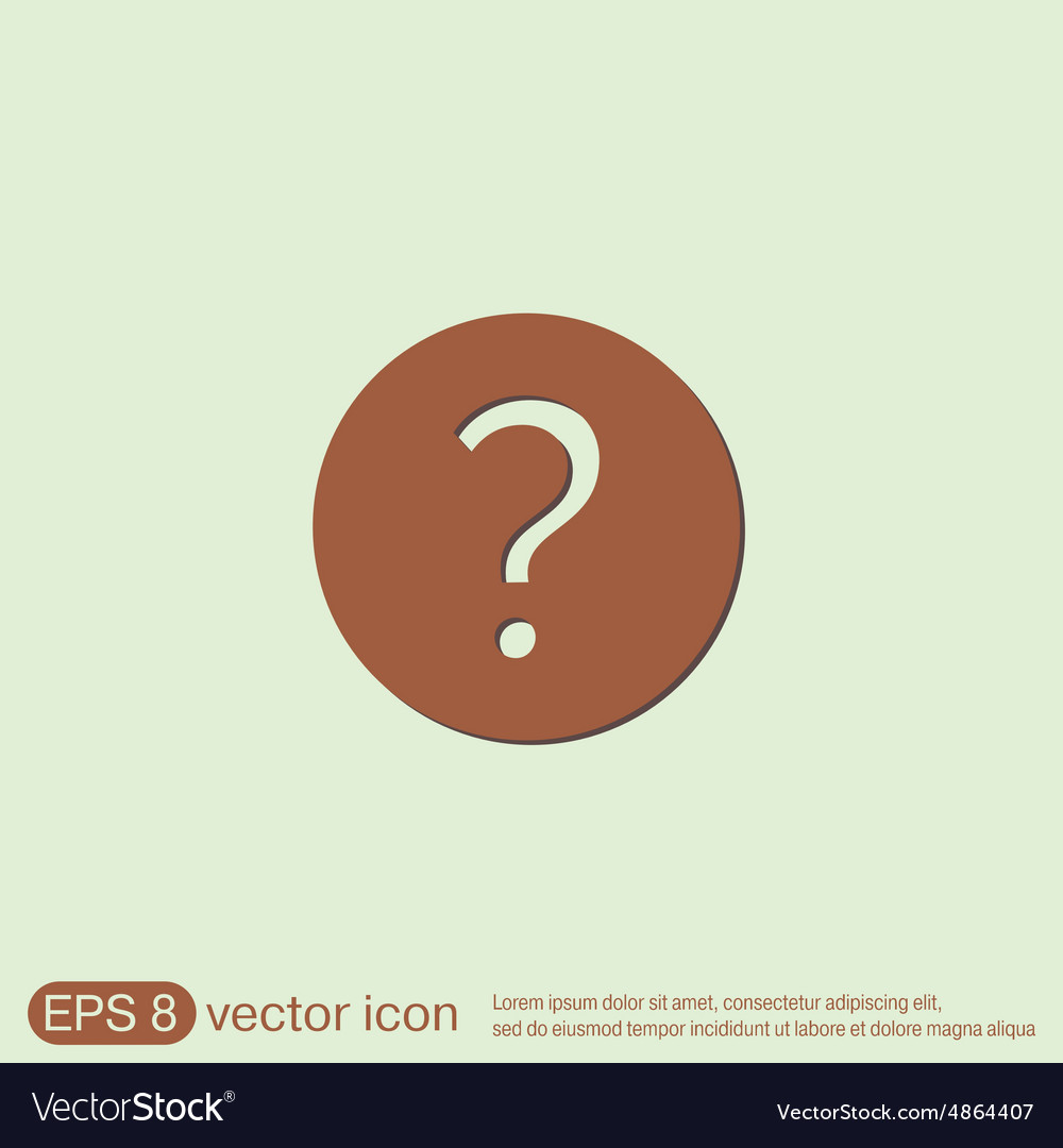 Question mark Royalty Free Vector Image - VectorStock