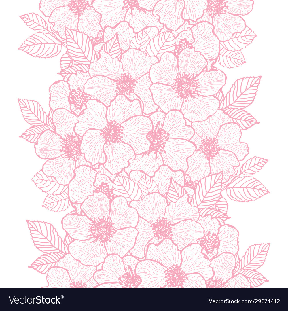 Floral seamless pattern Royalty Free Vector Image