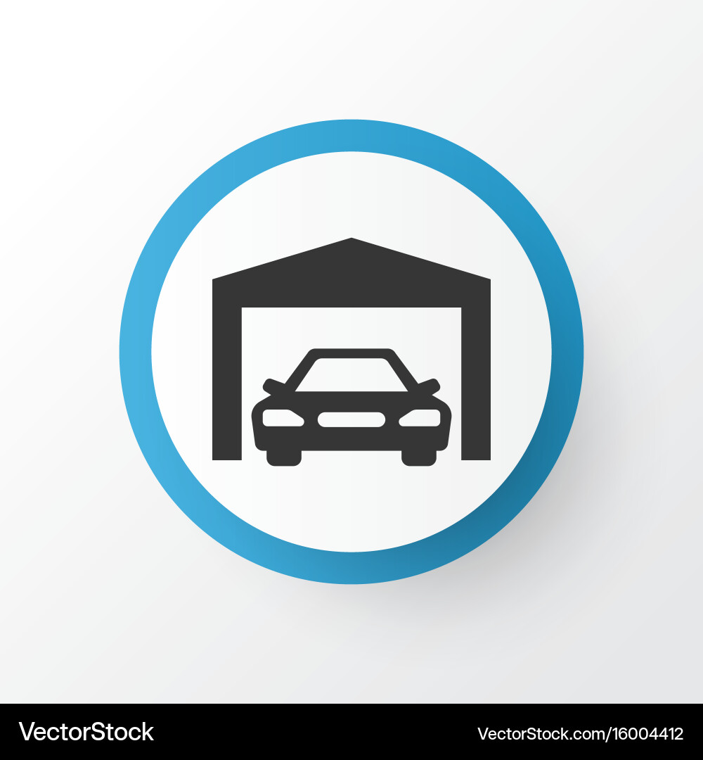 Garage icon symbol premium quality isolated Vector Image