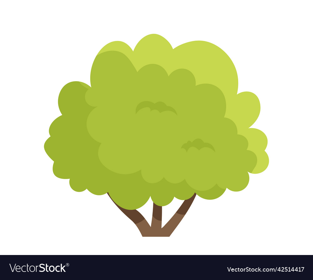 Green tree icon Royalty Free Vector Image - VectorStock