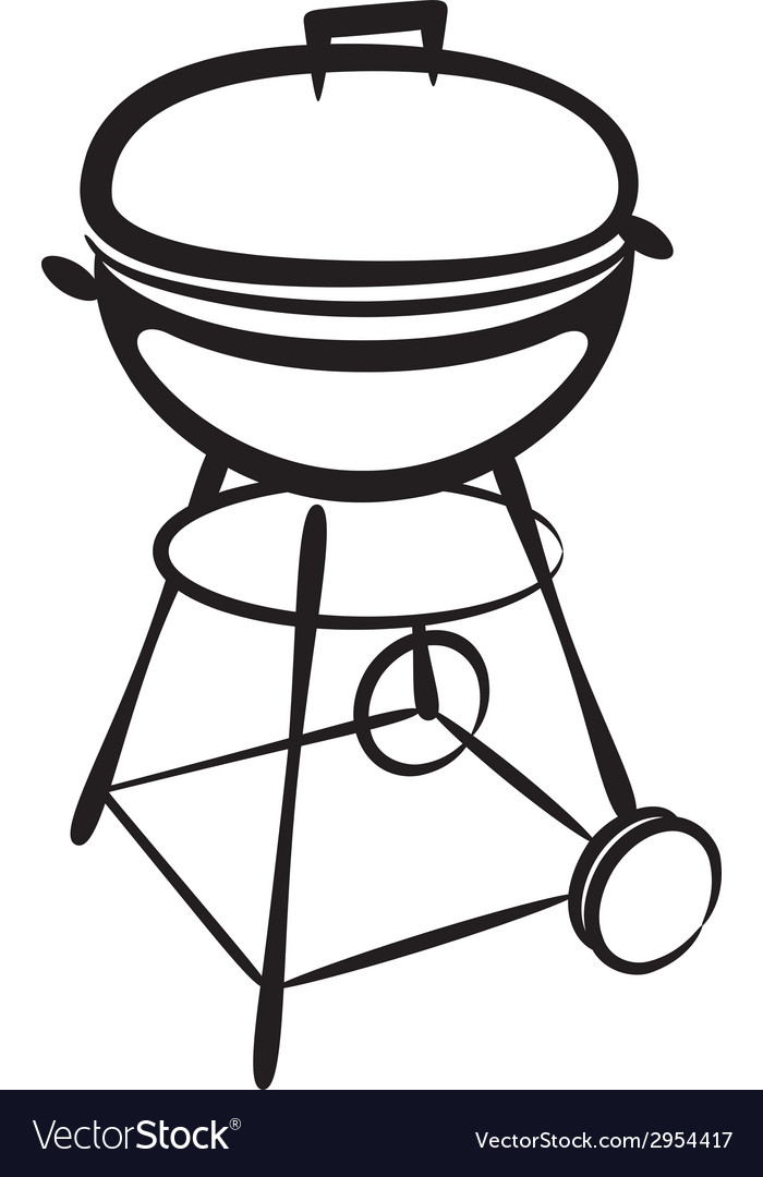 Grill Royalty Free Vector Image - VectorStock