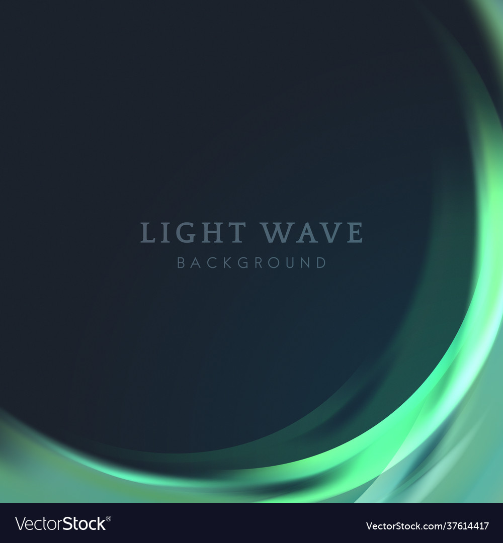 Light wave border background Royalty Free Vector Image