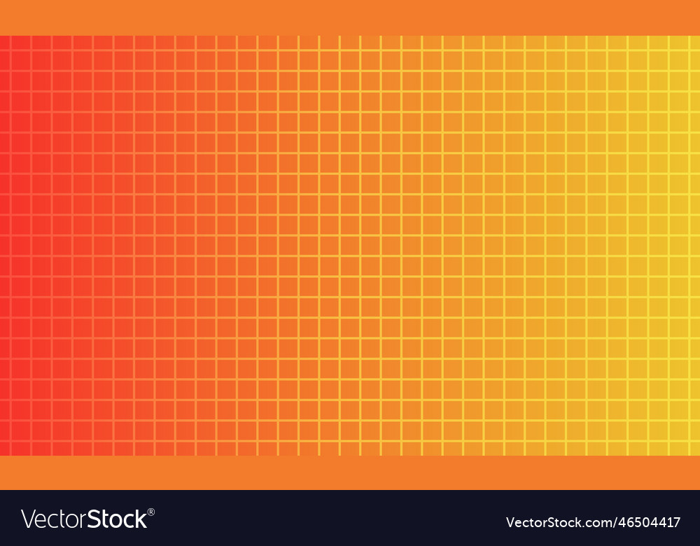 Square background orange gradient Royalty Free Vector Image
