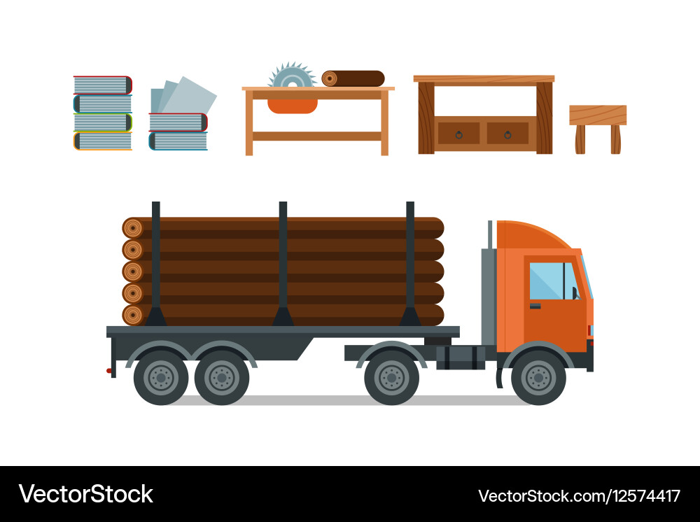 Woodworking cartoon tools icons Royalty Free Vector Image