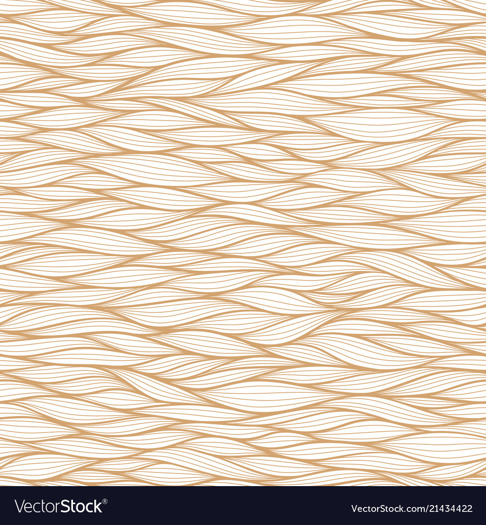 Abstract wavy lines seamless patterns set floral Vector Image