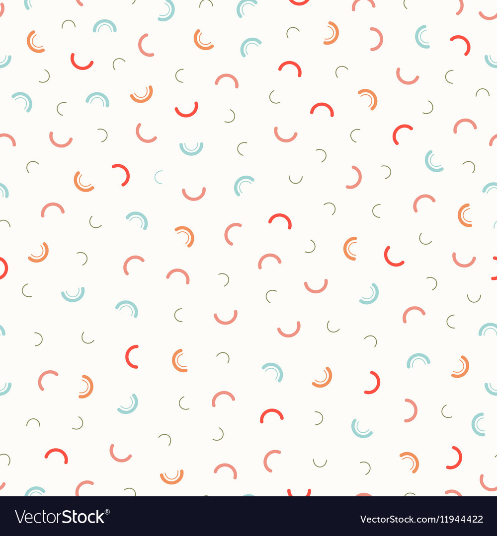 Retro memphis geometric line shapes seamless Vector Image Retro memphis geometric line shapes seamless Vector Image