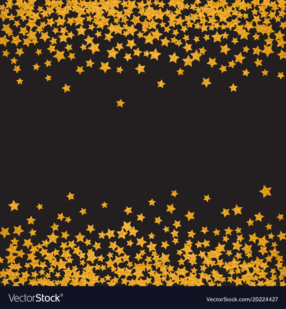 Abstract pattern random falling stars Royalty Free Vector