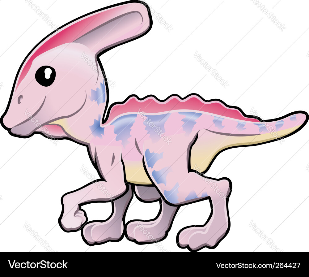 Cute dinosaur Royalty Free Vector Image - VectorStock