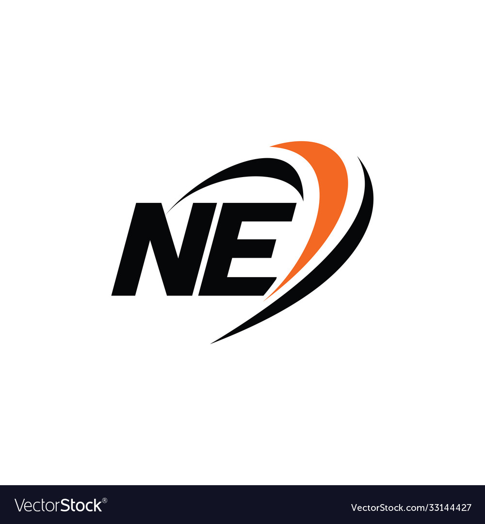 Ne monogram logo Royalty Free Vector Image - VectorStock Ne monogram logo Royalty Free Vector Image - VectorStock