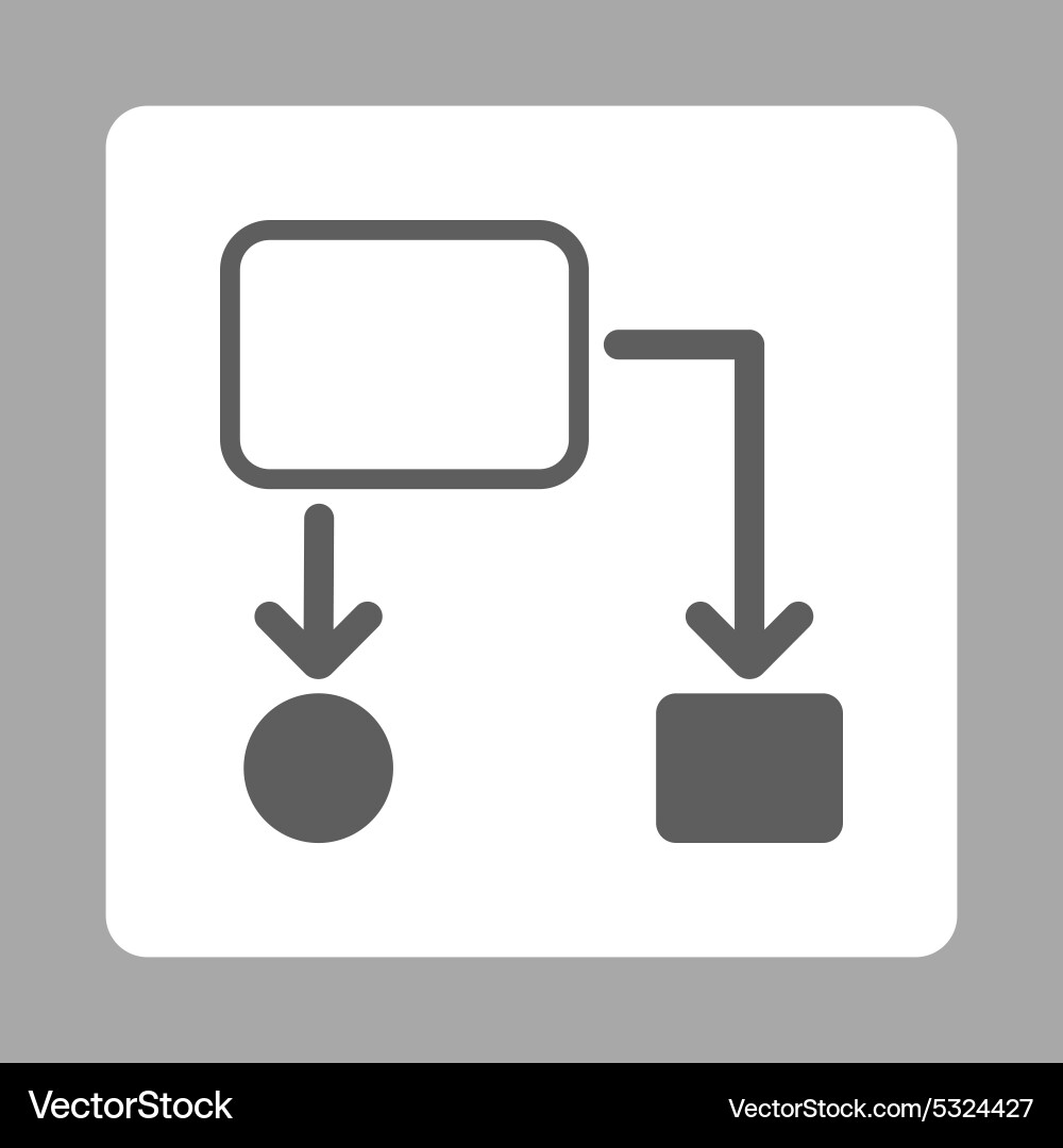 Scheme icon from commerce buttons overcolor set Vector Image