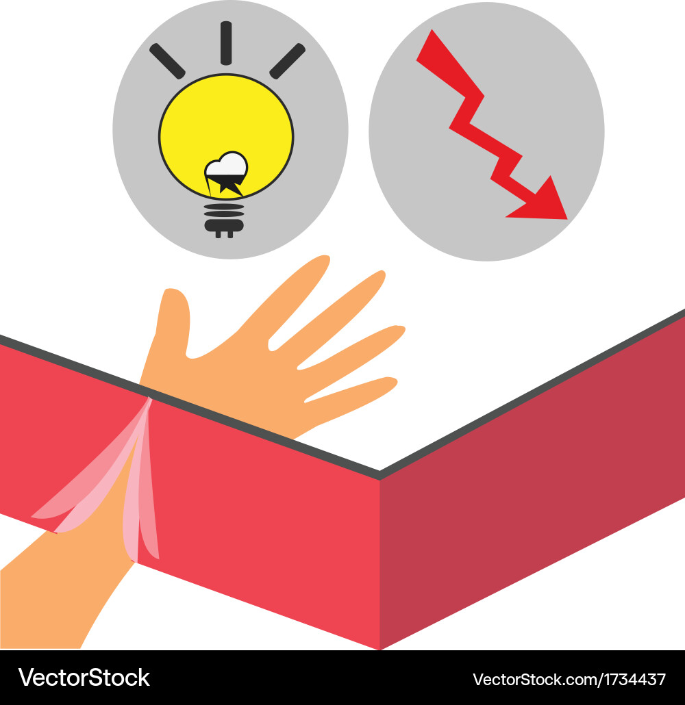 Random selection of ideas Royalty Free Vector Image