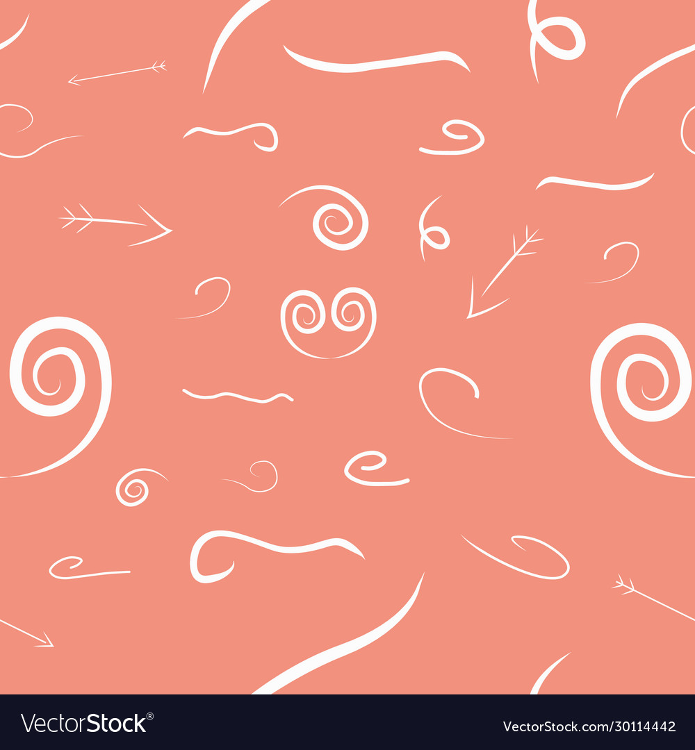 Spiral arrows line seamless pattern Royalty Free Vector Spiral arrows line seamless pattern Royalty Free Vector
