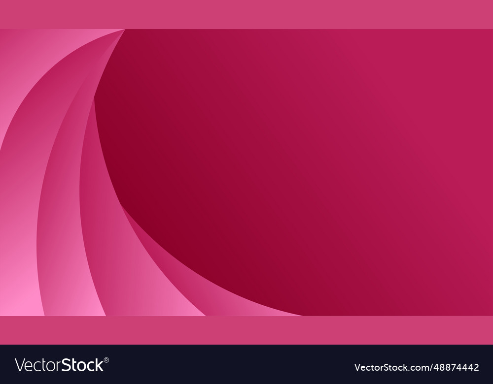 Waves background design pink gradient Royalty Free Vector