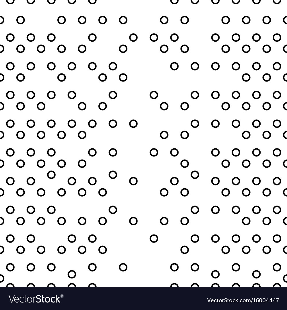 Circle seamless pattern simple Royalty Free Vector Image