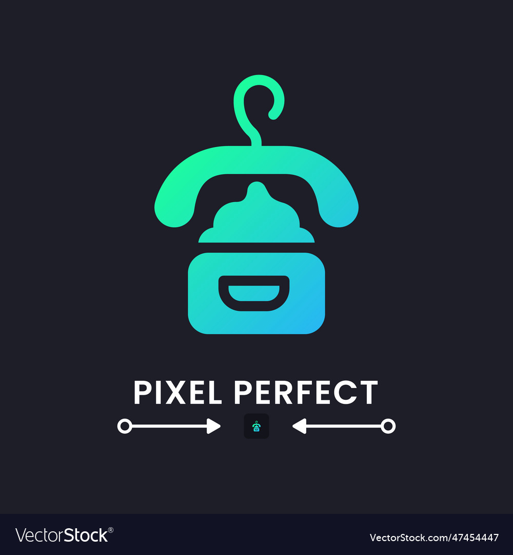 Clothes and cosmetics blue solid gradient desktop Vector Image