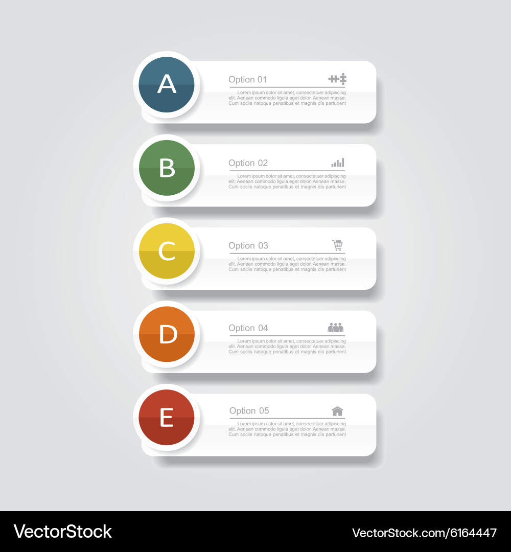 Infographic report template layout Royalty Free Vector Image