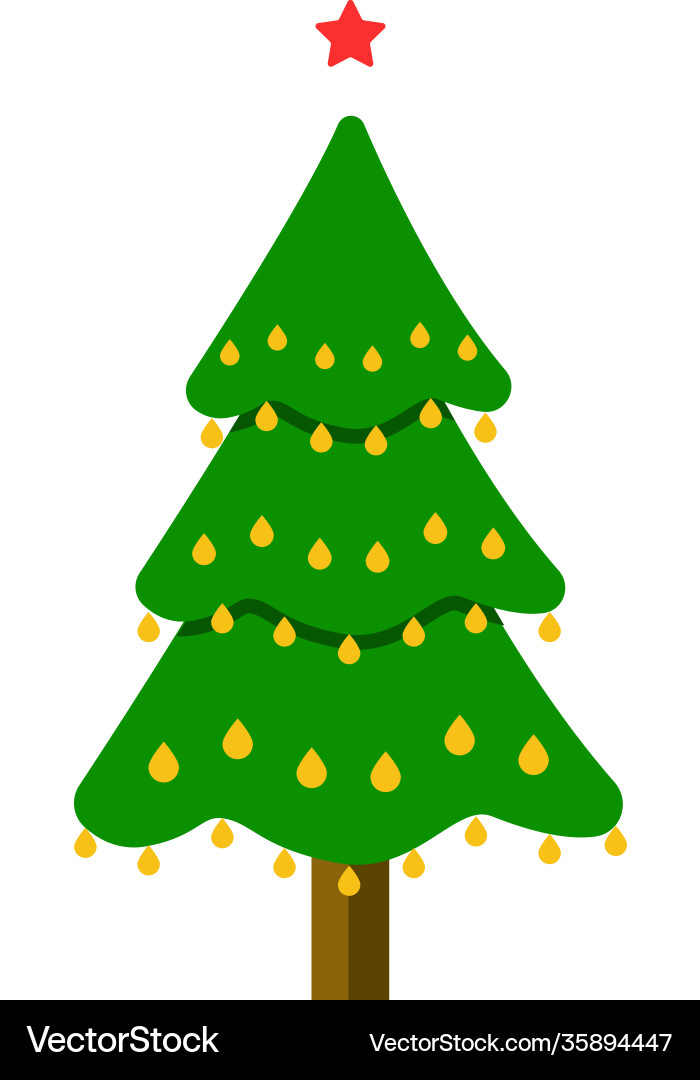 Spruce tree Royalty Free Vector Image - VectorStock