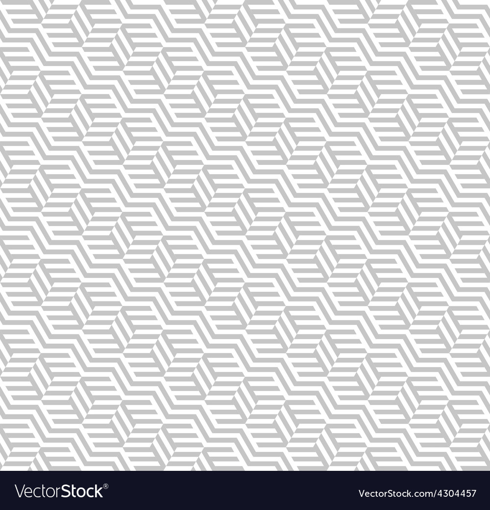 Seamless pattern with cubes repeating modern Vector Image