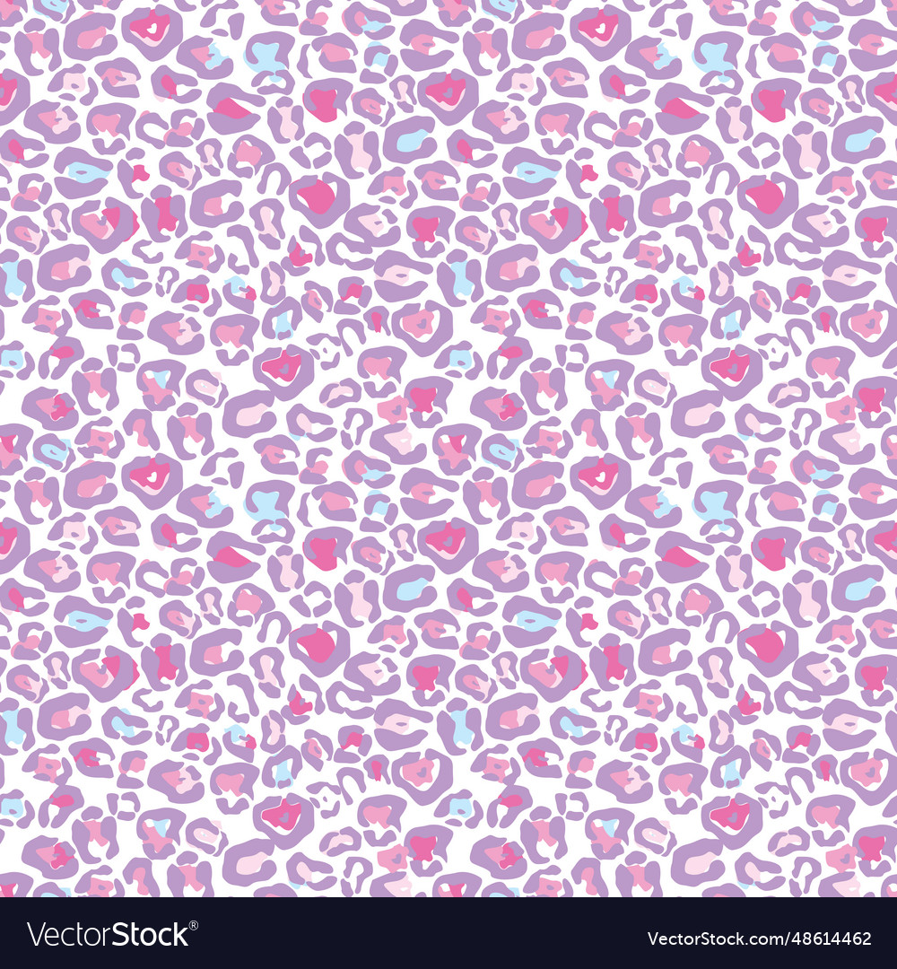 Cheetah seamless pattern Royalty Free Vector Image