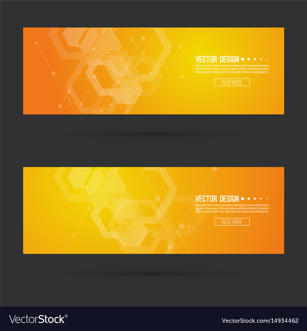 Futuristic header Royalty Free Vector Image - VectorStock