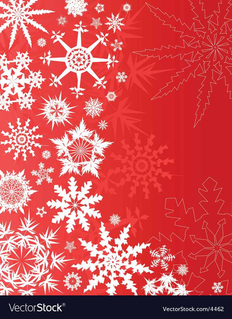 Snowfall Royalty Free Vector Image - VectorStock