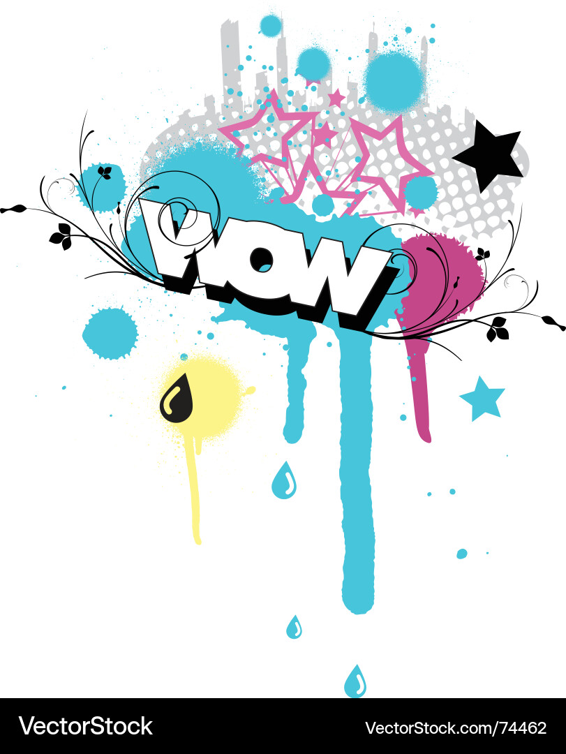 Wow Royalty Free Vector Image - VectorStock