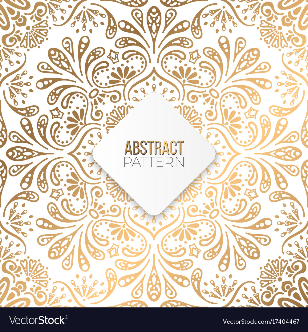 Luxury pattern Royalty Free Vector Image - VectorStock