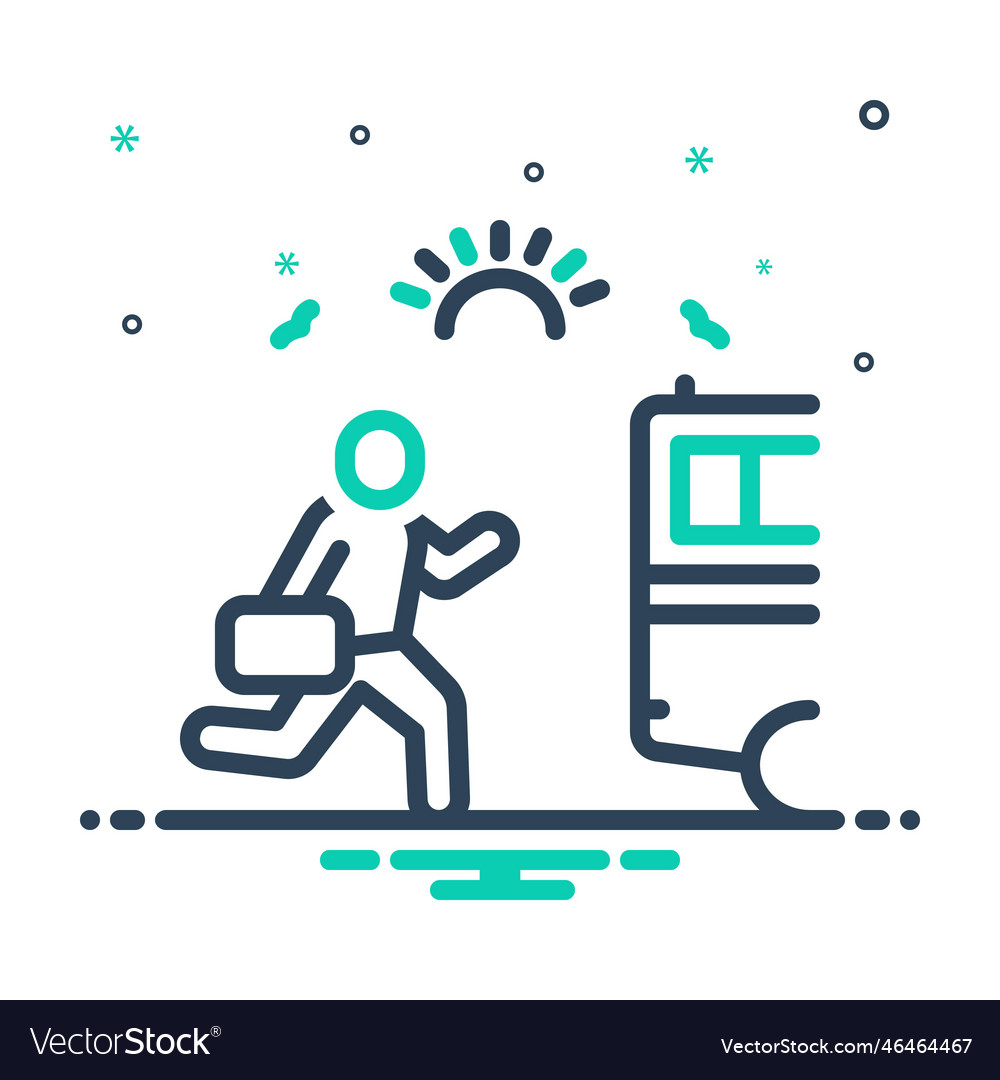 Run Royalty Free Vector Image - VectorStock