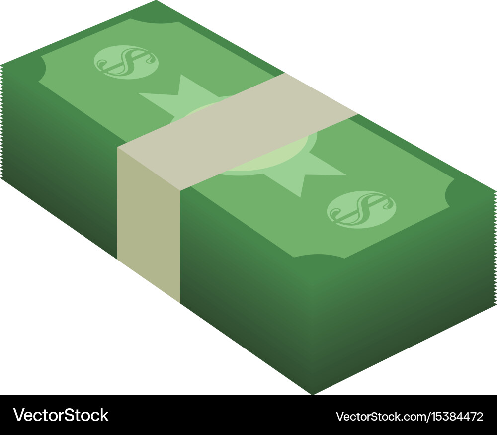 Billets of money Royalty Free Vector Image - VectorStock