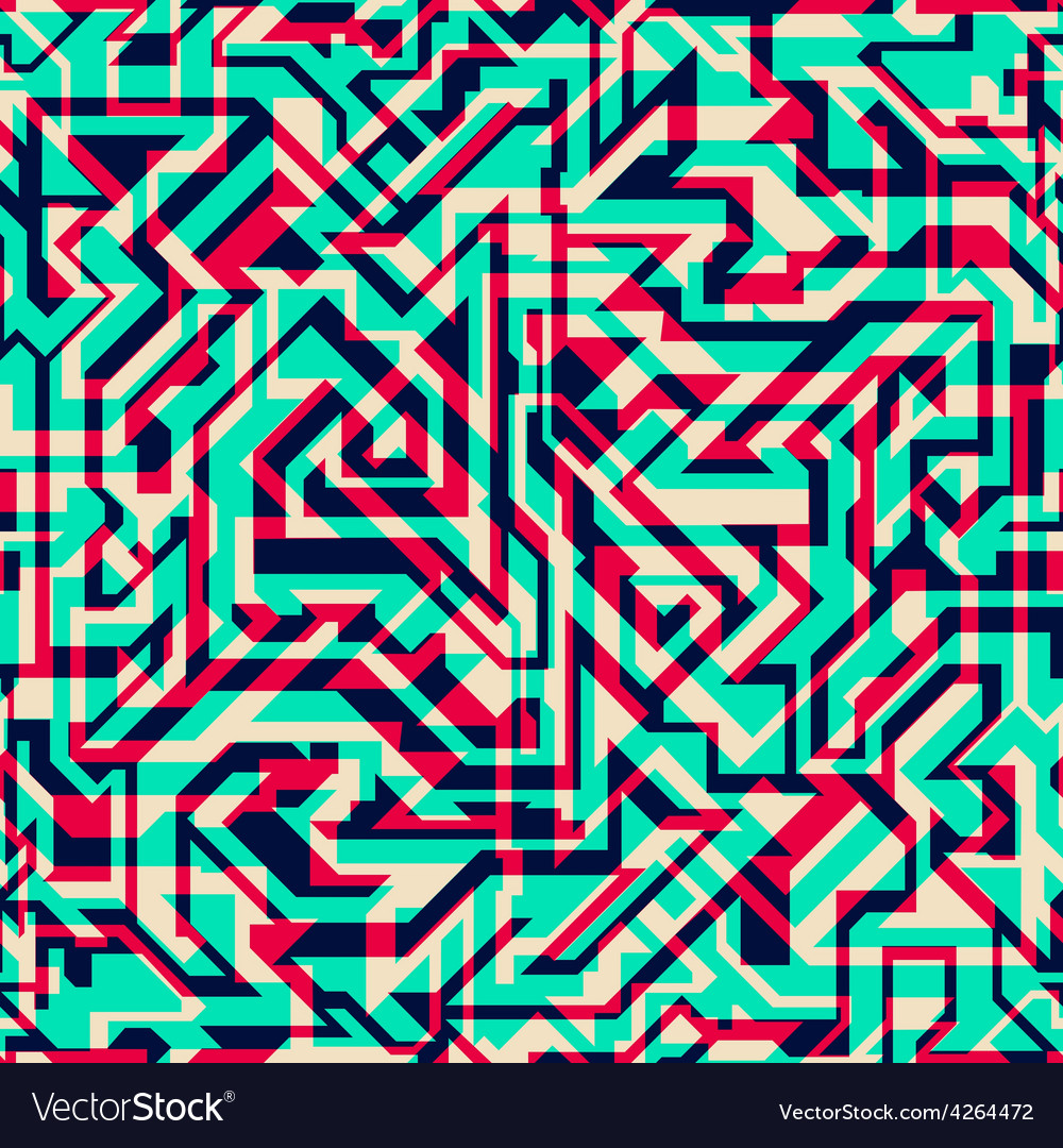 Bright lines seamless pattern Royalty Free Vector Image