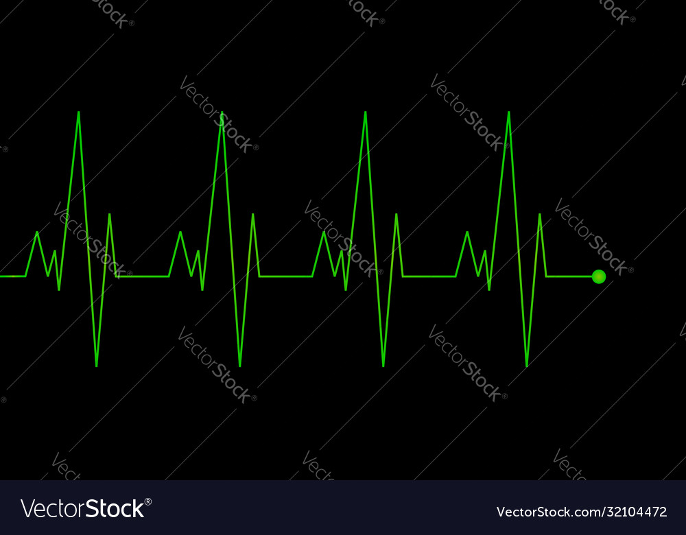 Cardiogram Royalty Free Vector Image - VectorStock