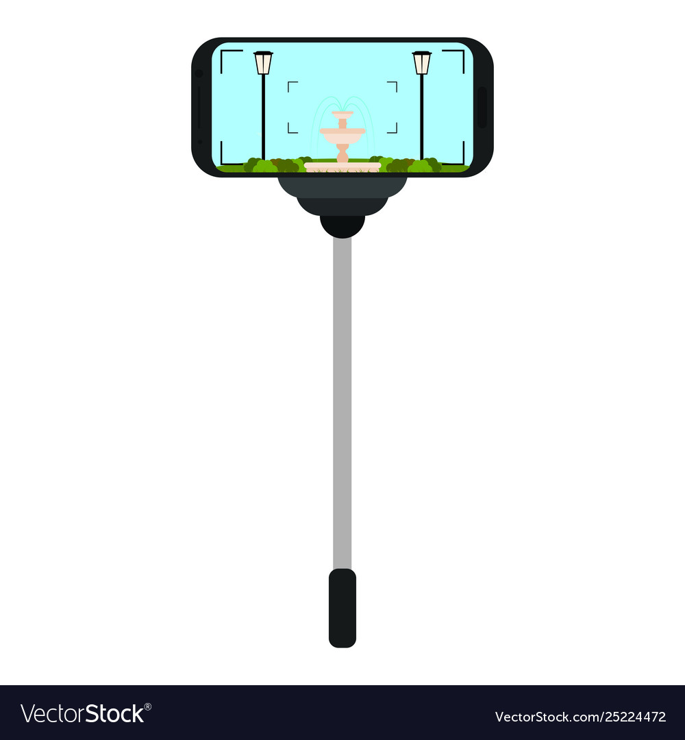 Concept selfie Royalty Free Vector Image - VectorStock