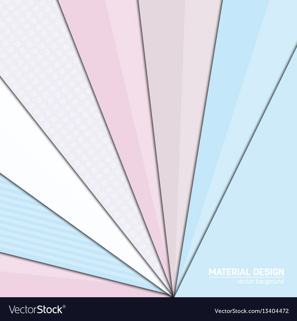 Material design background abstract Royalty Free Vector