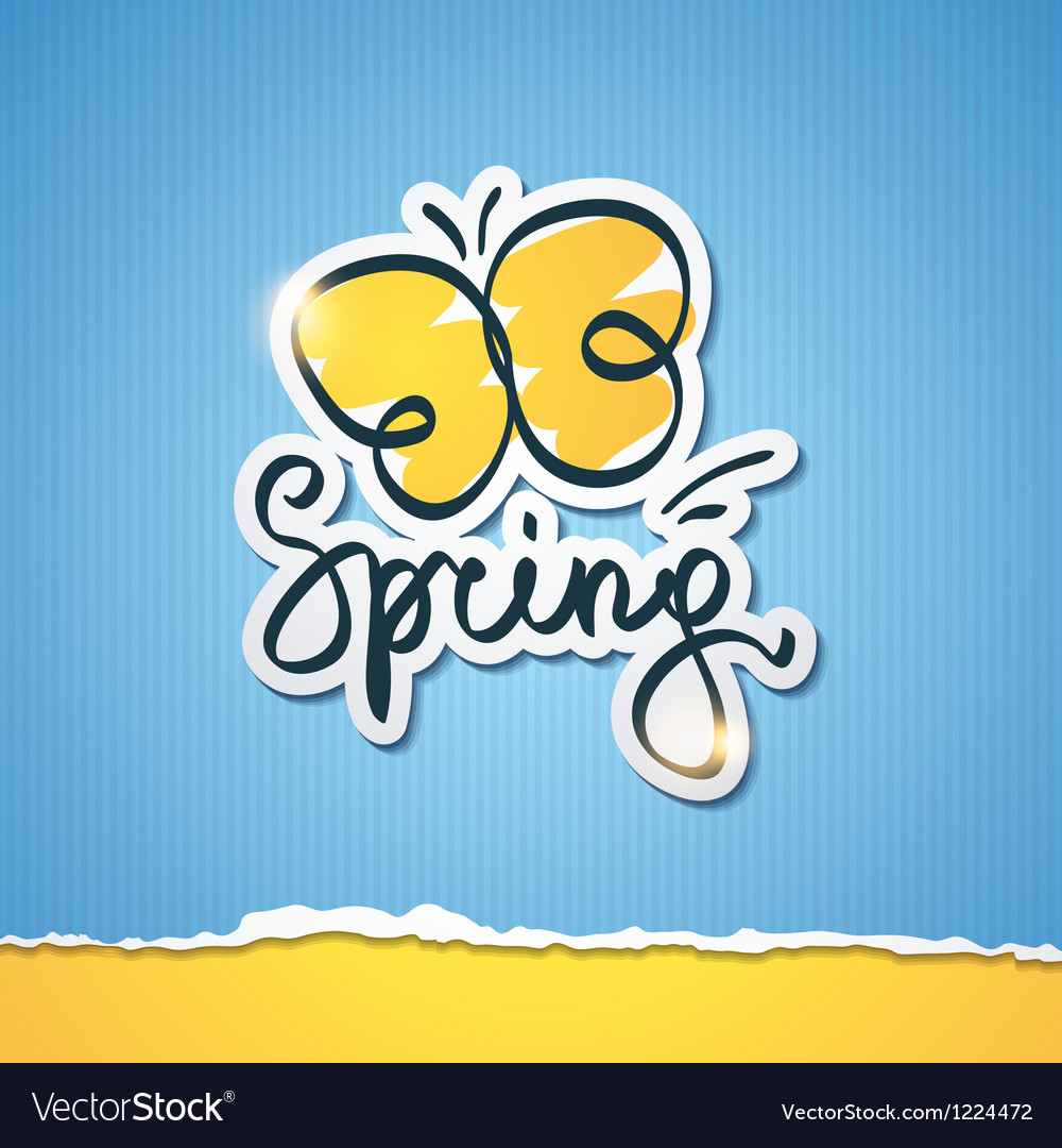 Spring Royalty Free Vector Image - VectorStock