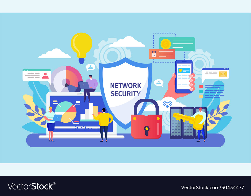 Network Security Clip Art 183,200+ Network Security Illustrations