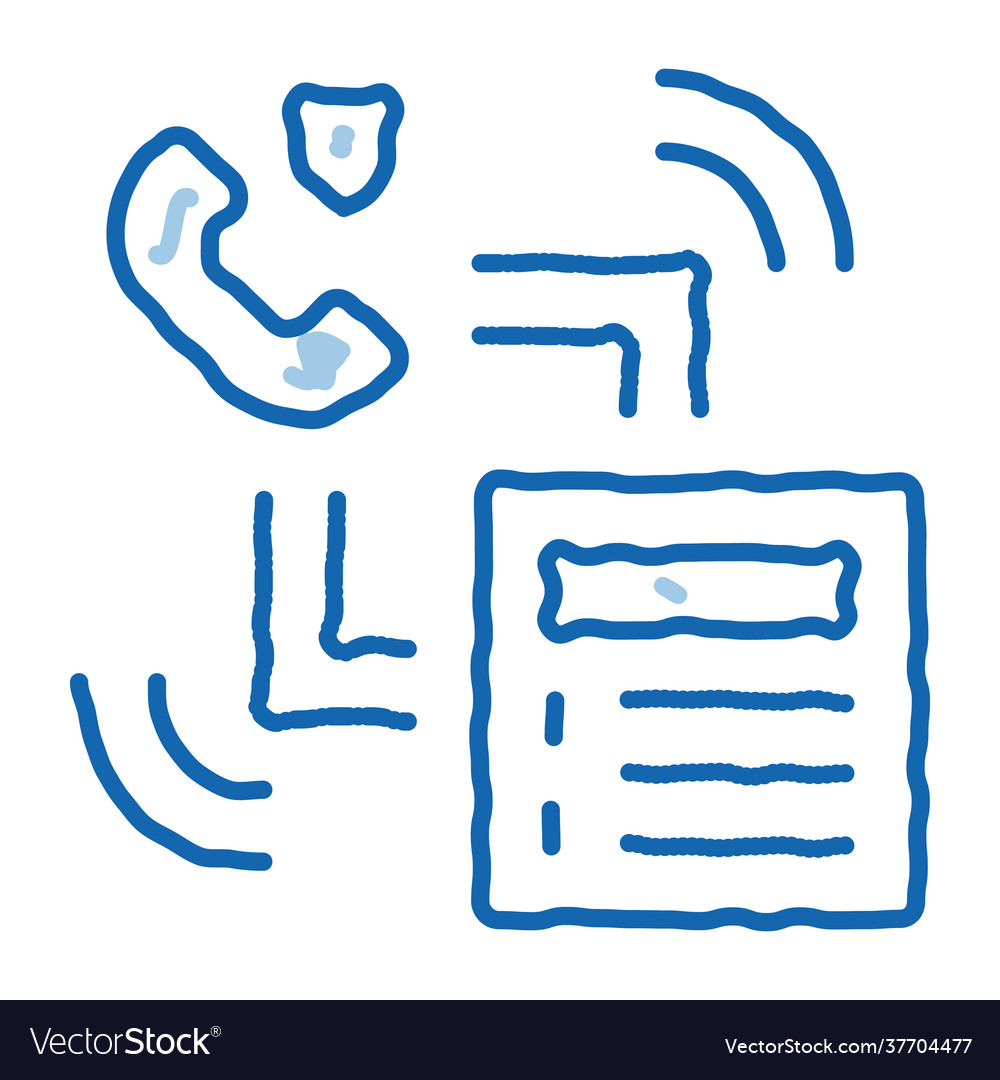 Scan code detection icon outline Royalty Free Vector Image