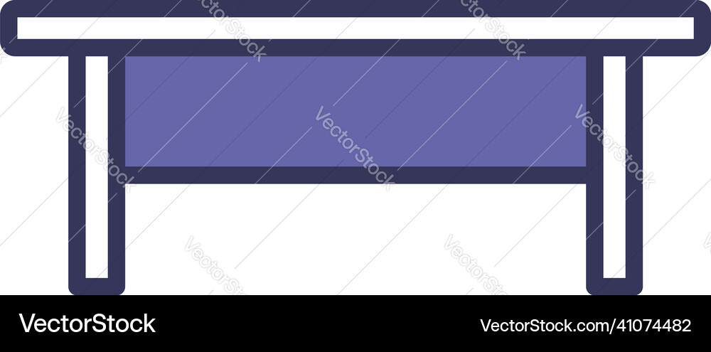 Coffee table icon Royalty Free Vector Image - VectorStock