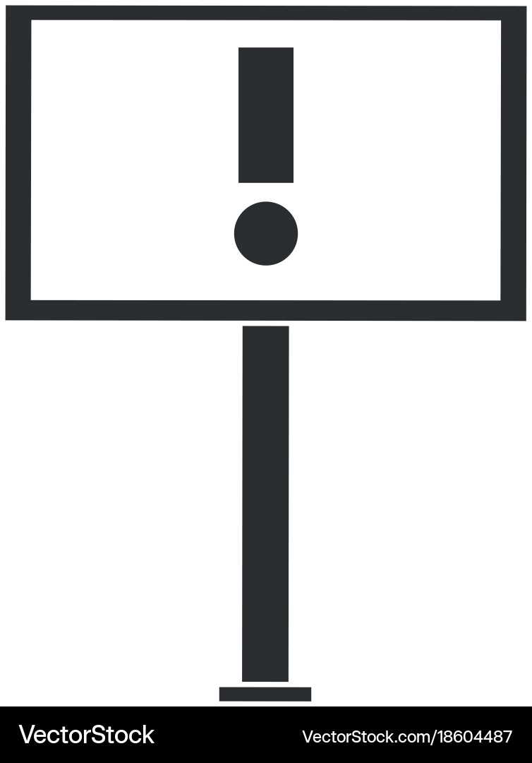 Protest banner isolated icon Royalty Free Vector Image