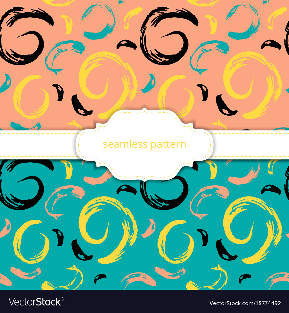 Seamless pattern abstract background Royalty Free Vector