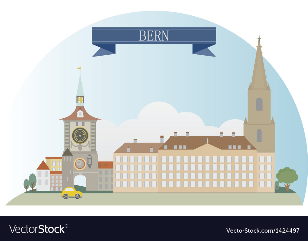 Bern Royalty Free Vector Image - VectorStock