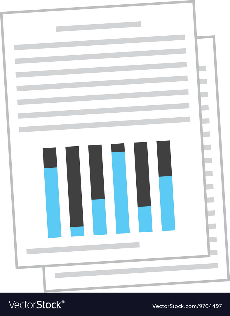 Document file isolated icon design Royalty Free Vector Image