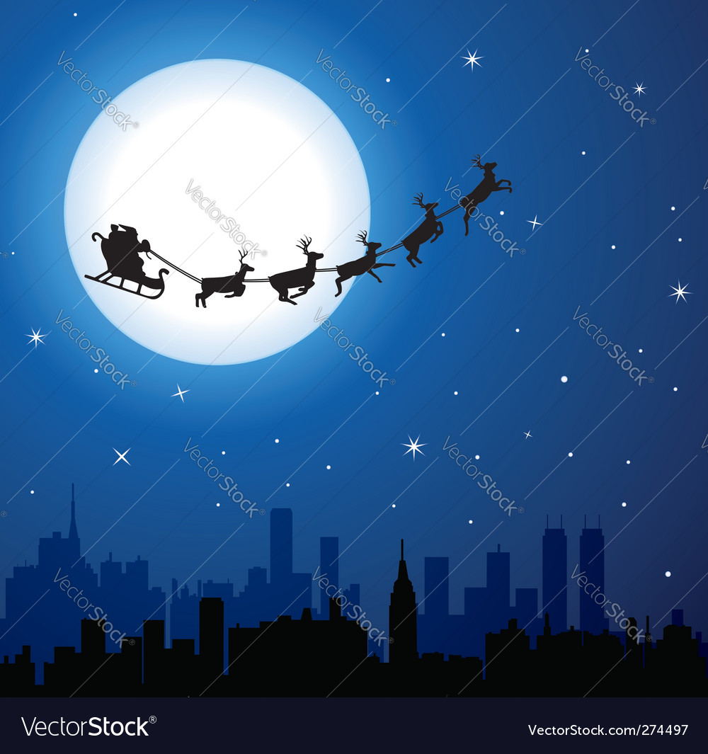 Santa Royalty Free Vector Image - VectorStock