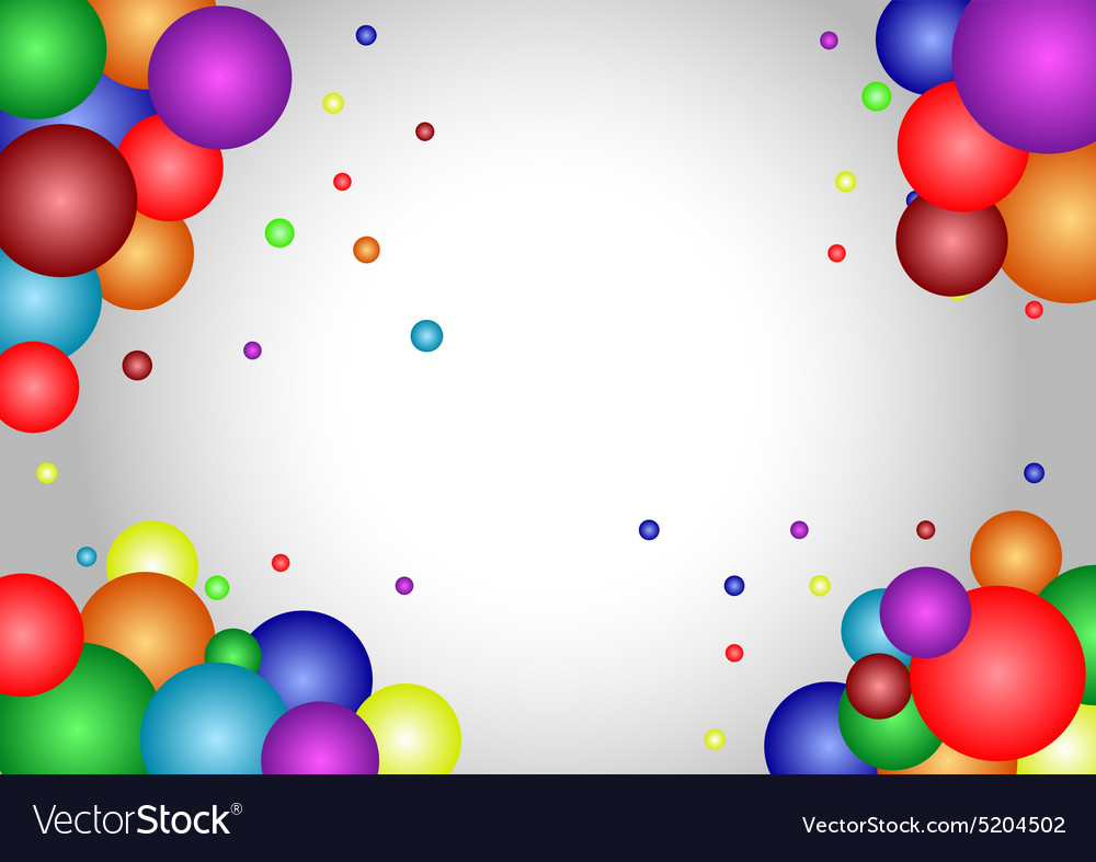Abstract Atom frame background Royalty Free Vector Image