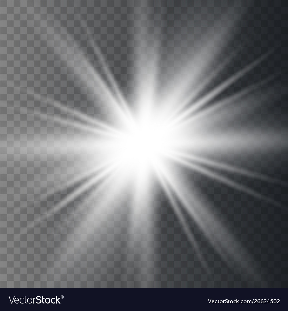 Glow light effect Royalty Free Vector Image - VectorStock