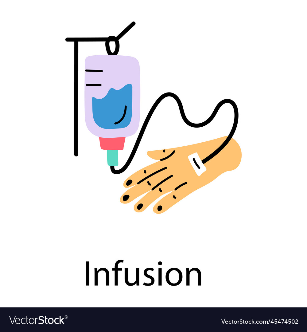Infusion Royalty Free Vector Image - VectorStock