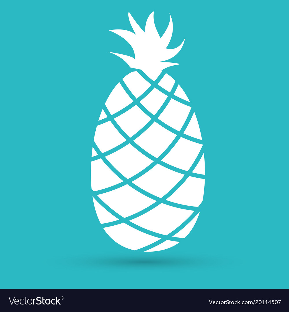 Pineapple icon Royalty Free Vector Image - VectorStock