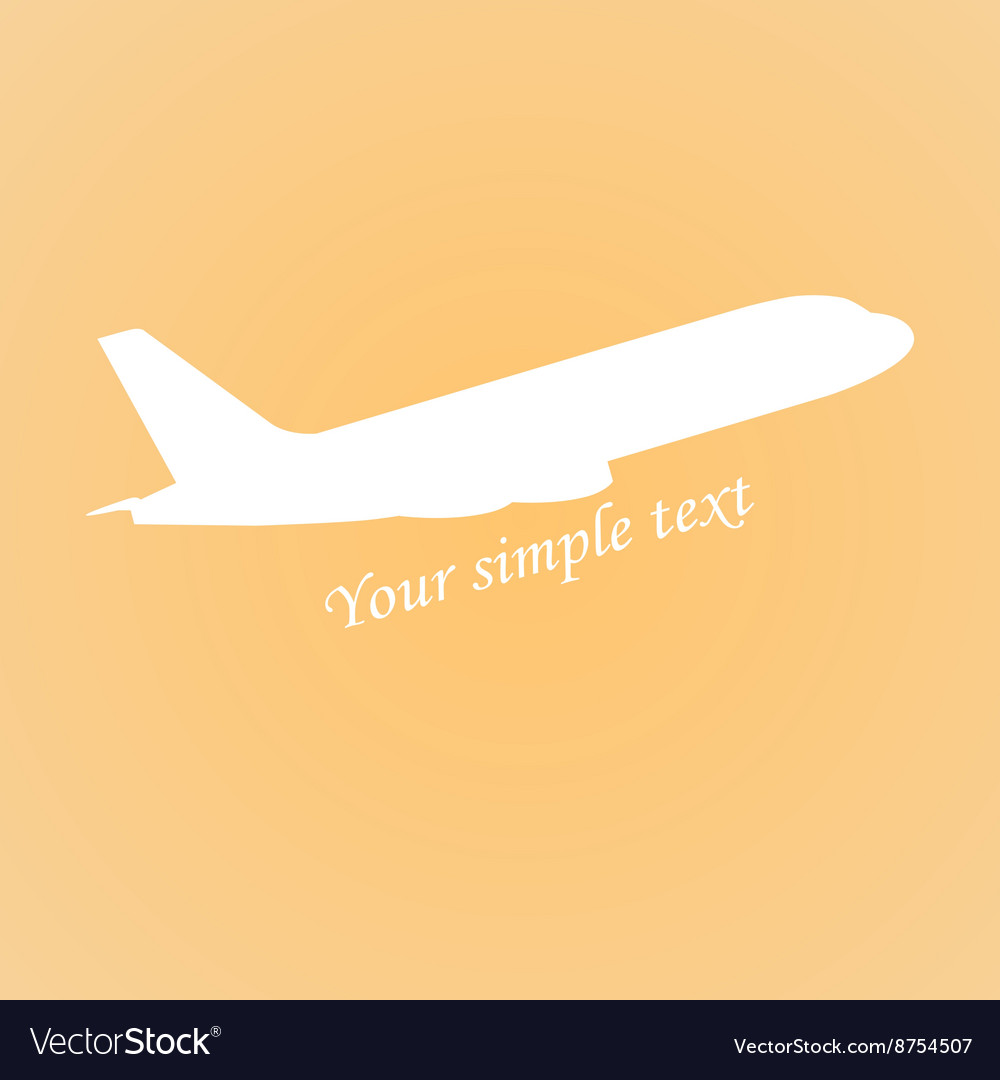 Plane Royalty Free Vector Image - VectorStock