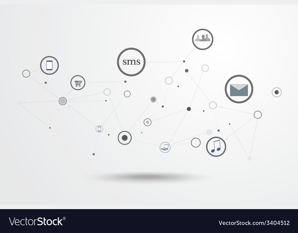 Global connection Royalty Free Vector Image - VectorStock
