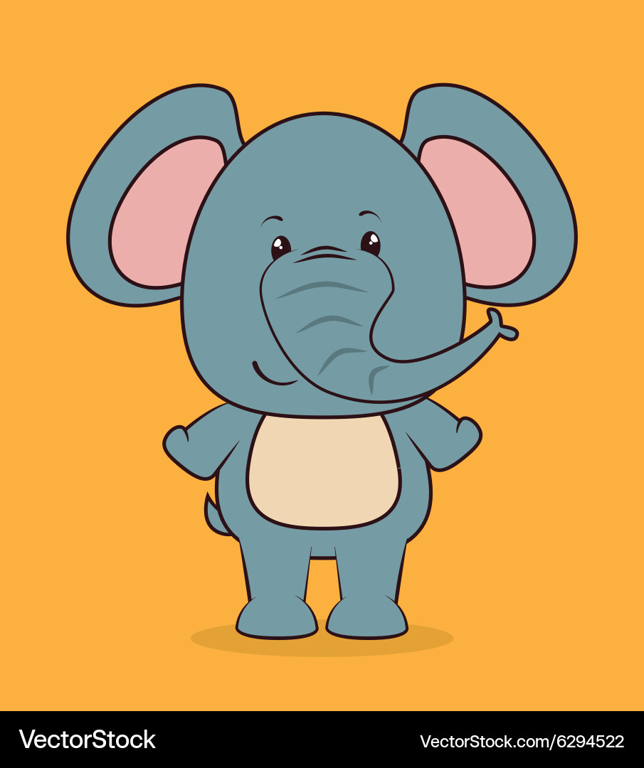 Animal cartoon graphic design Royalty Free Vector Image