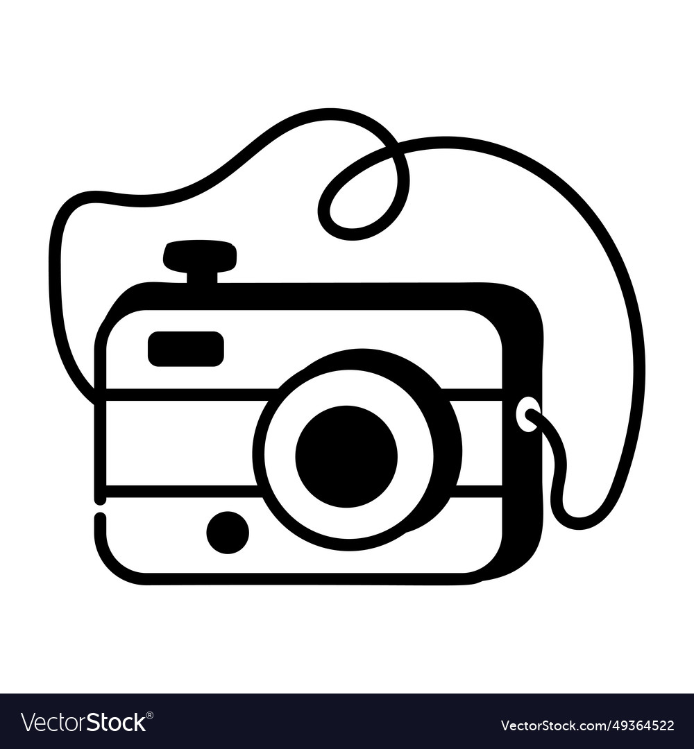 Digital camera Royalty Free Vector Image - VectorStock
